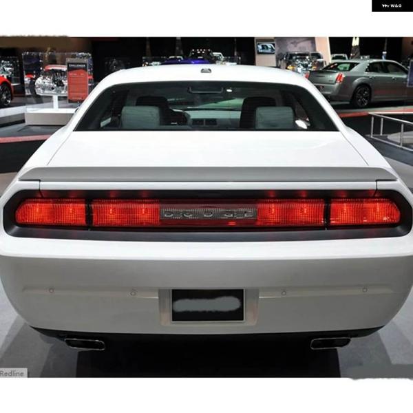 カーアクセサリー ダッジ チャレンジャー 2008-2014 2015 オート ABS プラスチック 未塗装 プライマーカラー リア トランク ブーツ ウィングスポイラー カスタム パーツ アクセサリーHigh-concerned chem...