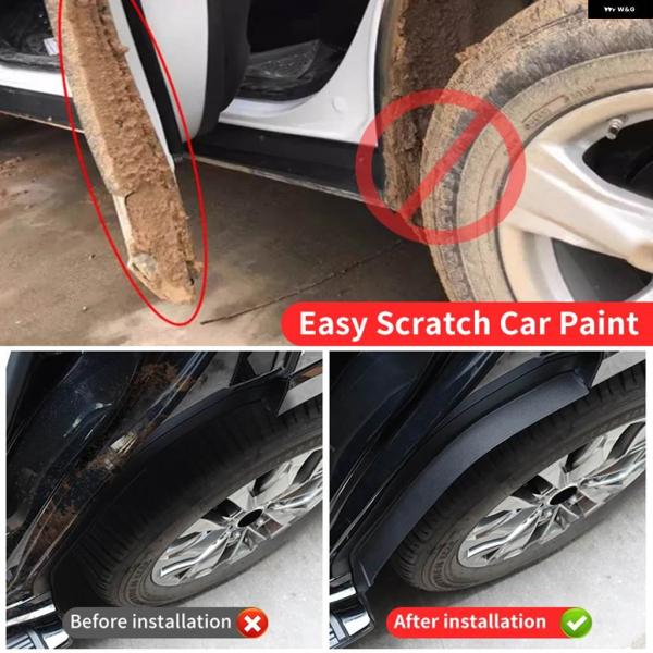 2021-2024年式 トヨタ ランドクルーザー プラド 300LC300FJ300用リアホイールフェンダーライニングカスタムアクセサリー20222023 カスタム パーツ アクセサリーHigh-concerned chemical:Non...