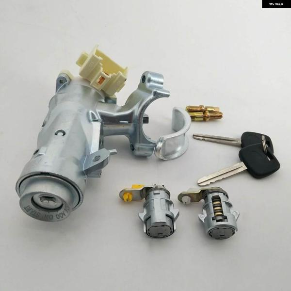 イグニッション ロックコア イグニッション スイッチステアリングバレルロックドアロックキー2個セット トヨタ ハイラックス 1997-2005 カスタム パーツ アクセサリーHigh-concerned chemical:NoneOrigi...