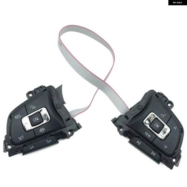 VW GOLF JETTA VW ARTEON ATLAS 5G0959442AA ステアリングホイール マルチファンクション ボタン カーアクセサリー カスタム パーツ アクセサリーHigh-concerned chemical:None...