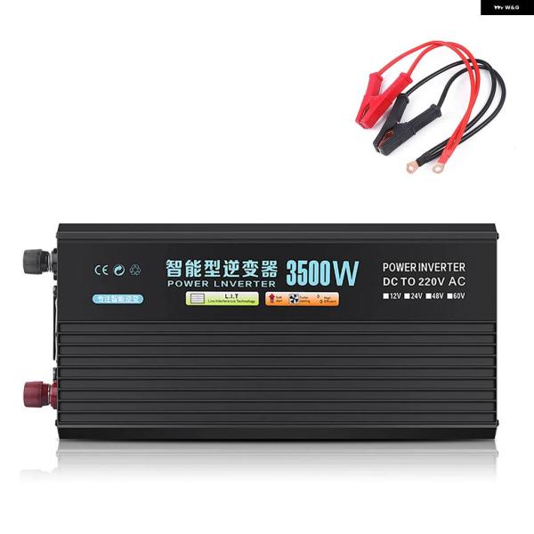 3500W 正弦波パワーインバーター 12V220V オフ グリッド 電源電圧コンバーター 汎用RV車ソーラー システム カスタム パーツ アクセサリーHigh-concerned chemical:NoneOutput Frequency...