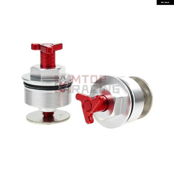 プリロードフロント フォーク キャップペア ホンダ CB400SF NC31 NC39 NC42 1992-2019 スーパーフォー 41MM トライアジャスト フォーク ボルト サスペンションネジ カスタム パーツ アクセサリーModel...