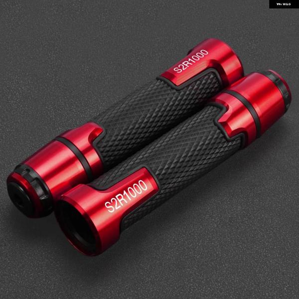 7/8インチ 22MM オートバイ ハンドルバー グリップ ハンドルバー グリップ ドゥカティ S2R1000 S2R 1000 2006-2021 2022 - 2025 カスタム パーツ アクセサリーHigh-concerned che...