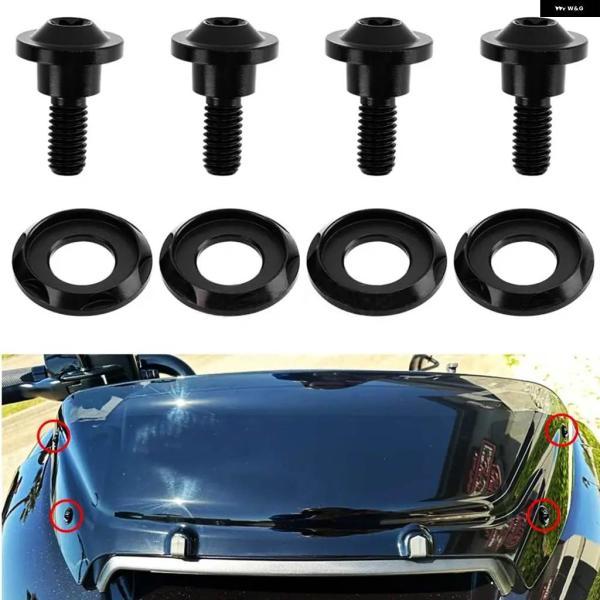 4個 オートバイ フェアリング 風防ネジ ボルトキャップ 金属 カスタム ハーレー ツーリング ロードグライド 2023-2024 カスタム パーツ アクセサリーHigh-concerned chemical:NoneItem Weight...