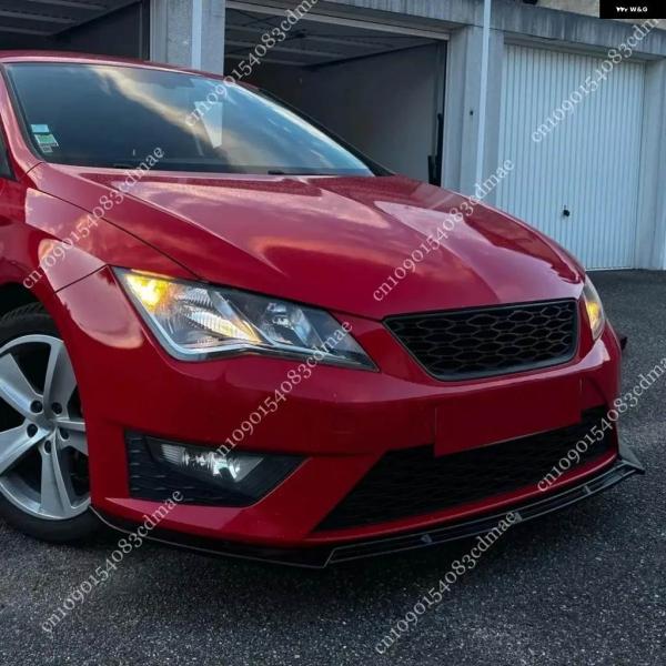 SEAT LEON MK3 MK3.5 2012-2019 フロント バンパー リップスポイラー ABS スポイラー リップ ディフューザー カバー チューニング トリム トランクHigh-concerned chemical:NoneEx...