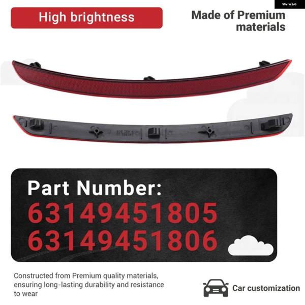 車右反射左ライト幅ライトシートリア バンパー サイドライト63149451805 63149451806 BMW I3 G20-ブームHigh-concerned chemical:NoneOrigin:Mainland ChinaMate...