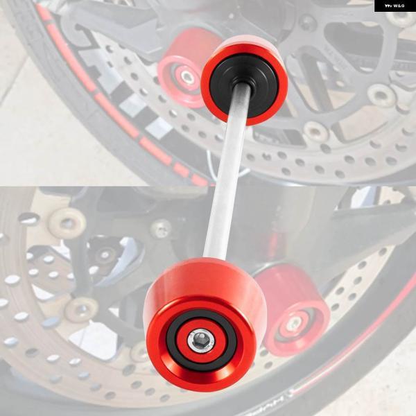 ドゥカティ DIAVEL1200 DIAVEL1260 X-ディアベル ディアベル 1200 1260 オートバイ フロントアクスル フォーク クラッシュ スライダー ホイール プロテクター カスタム パーツ アクセサリーHigh-conc...