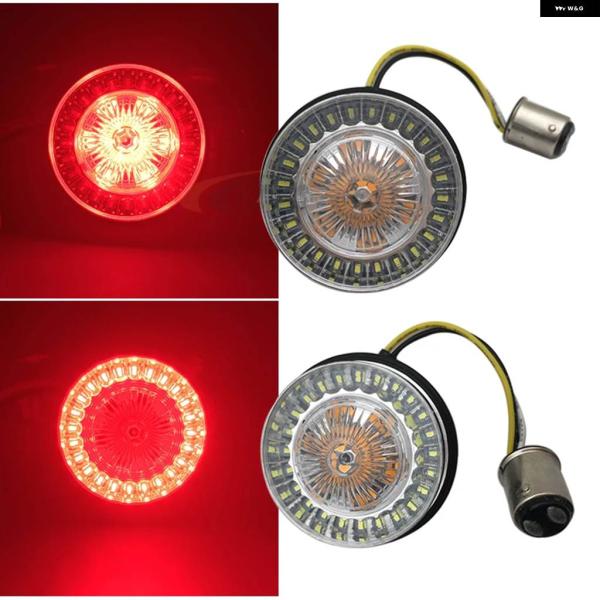 バレットウィンカー インジケーター ランプ 1156 1157 オートバイ LEDインサートライト H ARLEY TOURING SPORTSTER GLIDE DYNA FLSTF CV カスタム パーツ アクセサリーHigh-conc...