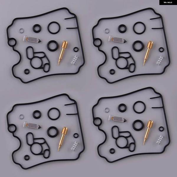 ドゥカティ スーパースポーツモンスター ヤマハ YZF 750 TRX 850 TDM 8504セット オートバイ キャブレター リペアフローティングニードル混合キット カスタム パーツ アクセサリーHigh-concerned chemi...