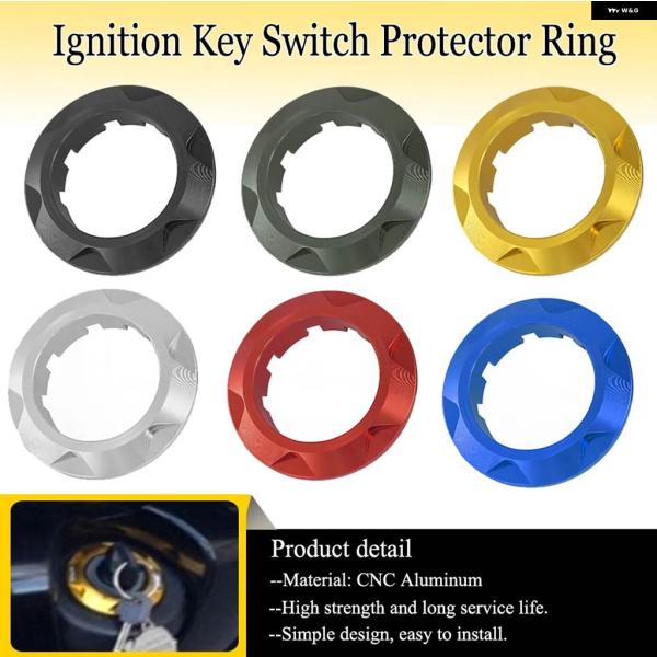バイク キースイッチカバー リング電動ドアロックキャップ ヤマハ T-MAX530 T-MAX500 TMAX530 TMAX500 カスタム パーツ アクセサリーHigh-concerned chemical:NoneItem Weigh...