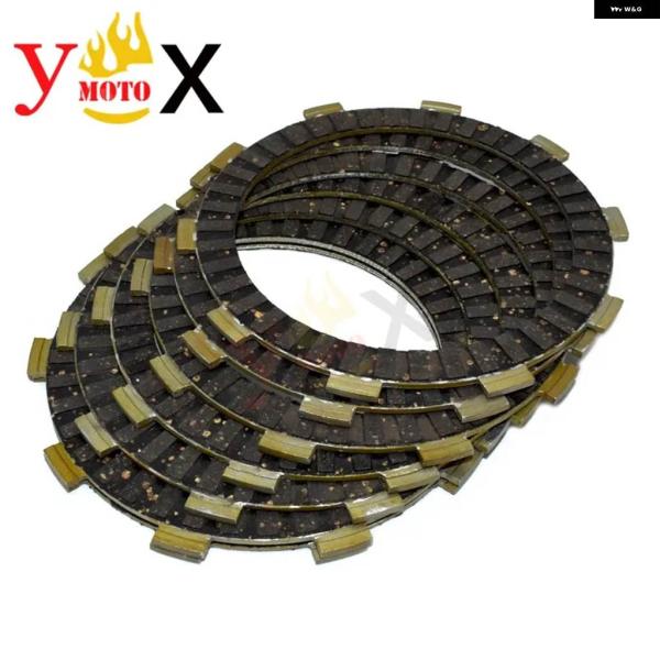 バイク 7個 エンジン クラッチ プレート ディスク フリクション プレート ホンダ ブロス CBR400 NC29 XR400 05-08 VRX400 スティード 400 600 VLX400 カスタム パーツ アクセサリーHigh-c...