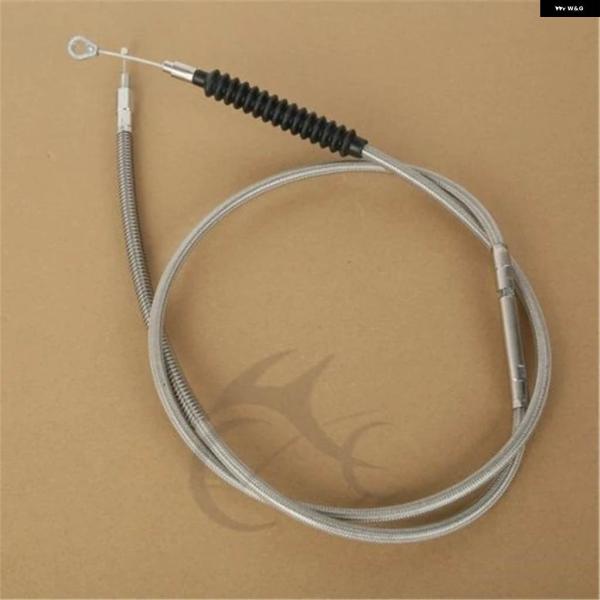 バイク 74-4/5インチ 編組クラッチ ケーブル ハーレー エレクトラ ストリート グライド ロードキング FLH FL 2008-2013 クラシック カスタム パーツ アクセサリーHigh-concerned chemical:Non...