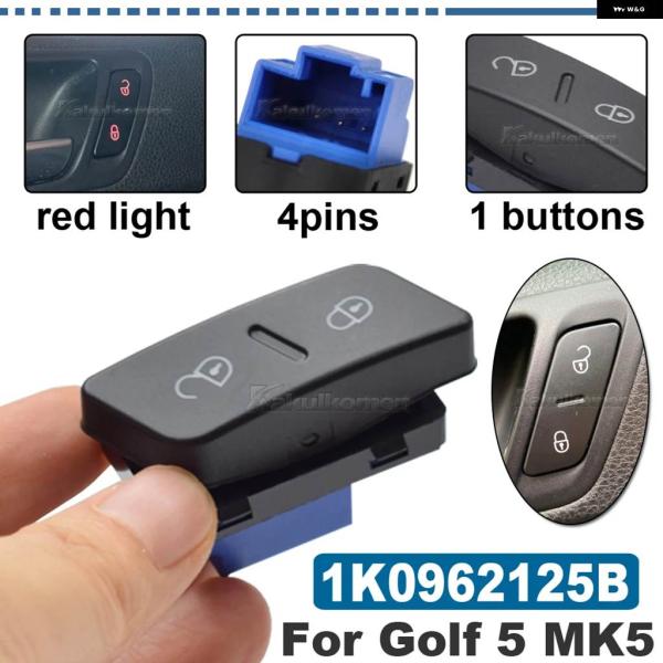 ゴルフ 5 MK5用 カーセントラルドアロック コントロール スイッチ コントロール ボタン 1K0962125B カースイッチリレーカー カスタム パーツ アクセサリーHigh-concerned chemical:NoneSpecial...
