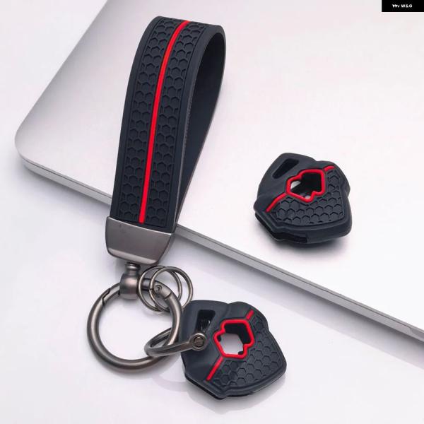 Key Case Cover for Suzuki Cruiser GSX-R600 GSX-R750 GSX-R1000 Hayabusa GSX250R Katana DL250 with Keychain Motorcycle Acc...