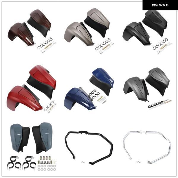 インディアン ロードマスター クラシック 2017 2018 チーフテン ダークホース 2019-2023 オートバイ バイク アンダー通気孔付き フェアリング エンジン ガード クラッシュ バー カスタムパーツ アクセサリー 交換用部品P...