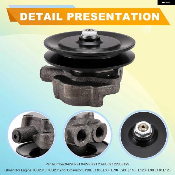 燃料 ポンプ 04296791 ボルボ 掘削機 L120E L110E L60F ドゥーツ エンジン TCD2013 TCD2012 0429-6791 カスタム パーツ アクセサリーHign-concerned Chemical:None...