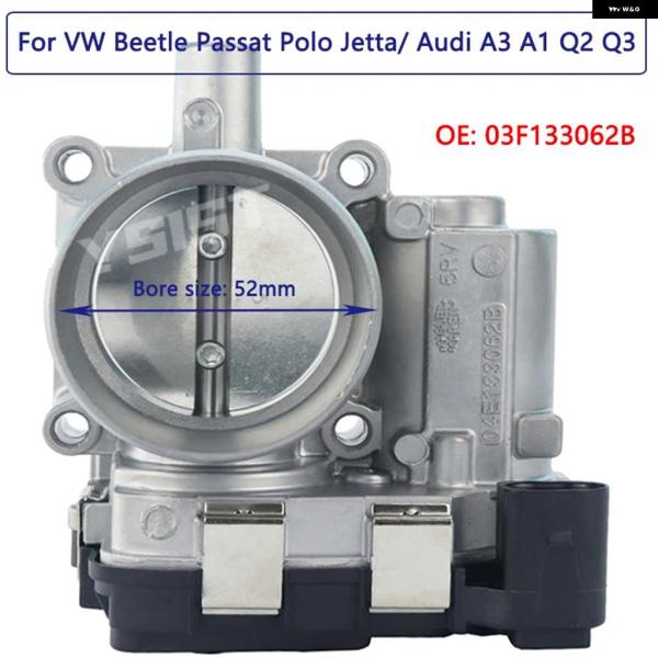 スロットルボディ 03F133062B VW ジェッタ アウディ A1 A3 Q2 Q3 VW ゴルフ シュコダ オクタビア シート 1.2 1.4 TSI TFSI ボディ 加速 カスタム パーツ アクセサリーHign-concerned...