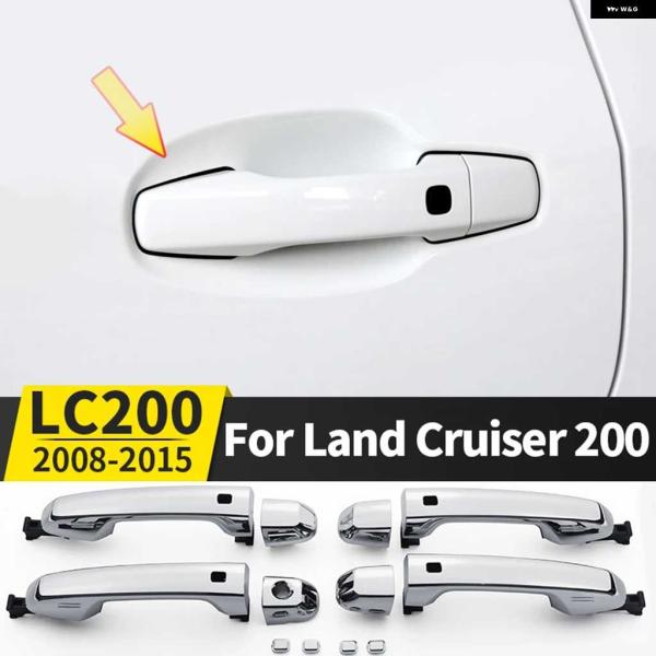 トヨタ ランドクルーザー 200 2008-2013-15 外装 ハンドル交換部品 LC200 FJ200 アップグレード カスタム アクセサリー カスタム パーツ アクセサリーHign-concerned Chemical:NoneOri...
