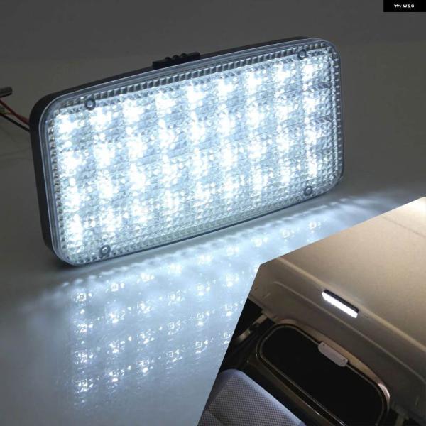 36 LED 車内灯 ルーフドームライト 読書灯 12V ホワイトバーランプ 室内天井ランプ カー スタイリング 汎用 アクセサリー カスタム パーツ アクセサリーFor Vehicle Brands/Model:UniversalVolt...