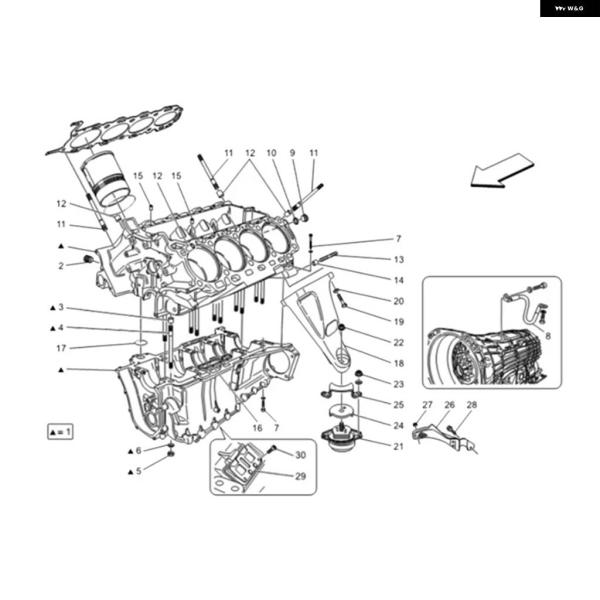 エンジン マウント ベアリング ソフトライナー MASERATI QUATTROPORTE M139 GRANTURISMO GRANCABRIO - 部品ナンバー 226572 269817 2258 カスタム パーツ アクセサリーHig...
