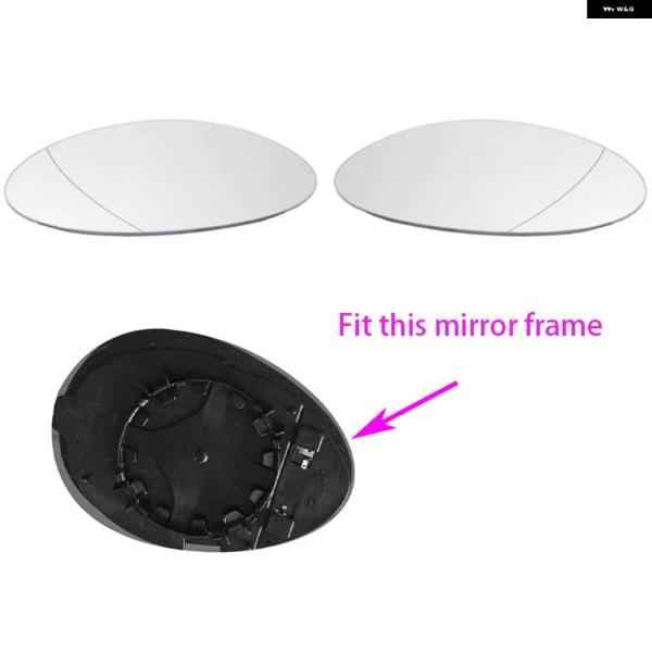 BMW MINI R60 2010- R61 2012- 51169803189 51169803190 左右凸型オートヒーター付ウィングリアミラー ガラス カスタム パーツ アクセサリーHign-concerned Chemical:No...