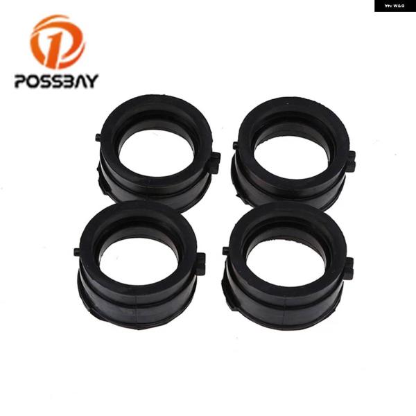 4個 オートバイ バイク キャブレター インテーク マニホールド ブーツ ホンダ CBR900RR 1993-99 モトパーツ カスタム パーツ アクセサリーHign-concerned Chemical:NoneSpecial Featu...