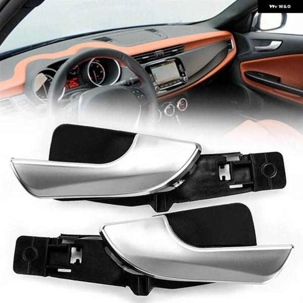 LEFTRIGHT インサイド インテリア ドアハンドル トリム パーツ 156092167 156092165 アルファロメオ ジュリエッタ 2010-2019 カスタム パーツ アクセサリーHign-concerned Chemical...