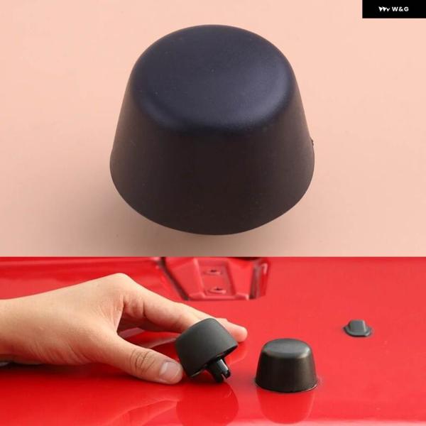 ブラック カーフロント バンパー クッション フードバンプストップラバー ジープ ラングラー JK JKU 2007-2011-18 カスタム パーツ アクセサリーHign-concerned Chemical:NoneSpecial Fe...