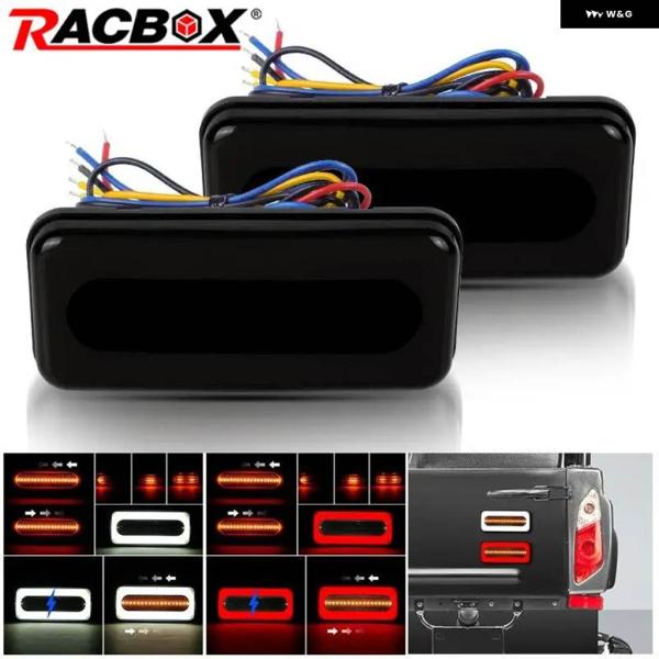 3IN1 LED テールライト 68LED ウィンカーライト DRL ランニングライト シーケンシャルダイナミックブレーキ ストップランプ 12V 24V 車 トラック トレーラー カスタム パーツ アクセサリーHign-concerned...