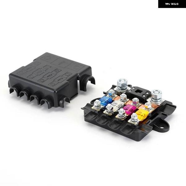 車ボート用自動電圧レギュレータ対応配電ヒューズ ボックス ブロックメガミディヒューズ ホルダー カスタム パーツ アクセサリーHigh-concerned chemical:NoneOrigin:Mainland ChinaMaterial...