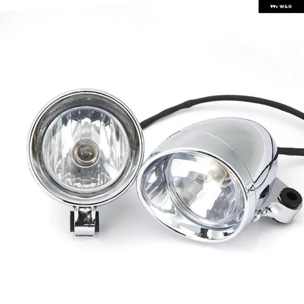 2個 汎用 12V オートバイ ヘッドライト スポット フォグランプ ホンダ シャドウスピリット VT700 VT750 VT1100 VLX600 VT600 マグナ VF250 VF750 カスタム パーツ アクセサリーHigh-con...