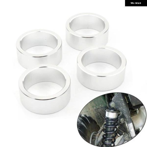 オートバイ リフト スペーサー キット フロントリア ATV ショック アブソーバー リフトアップブッシング ホンダ ランチャー リーコン 230 250 300 350 400 420 4個 カスタム パーツ アクセサリーProtecti...