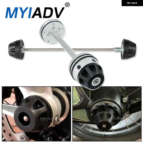 オートバイ フロントリア ホイール プロテクター アクスル フォーク クラッシュ スライダー BMW R1200GS R1250GSアドベンチャー2013-2021 GS R1200 R1250GSA カスタム パーツ アクセサリーHigh...