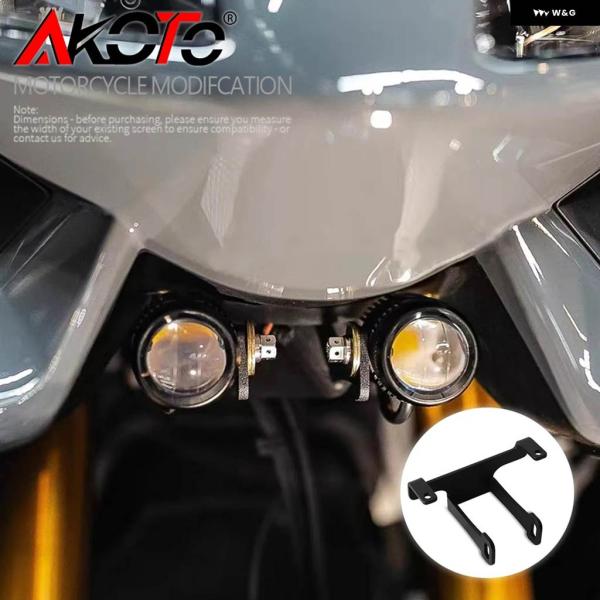 バイク アクセサリー フォグランプ 固定 ブラケット 補助ライト ホルダー ヤマハ TMAX 560 TMAX560 TECH MAX T-MAX 2022 2023+ カスタム パーツ アクセサリーProtective parts:Oth...