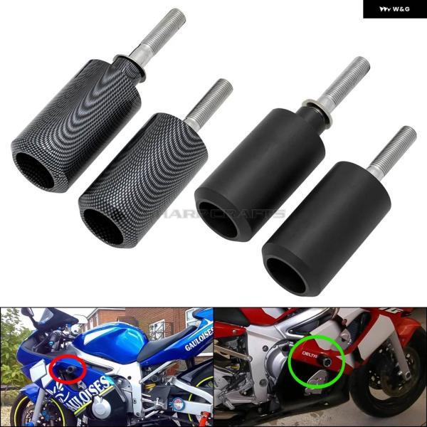 98-02 オートバイ フレーム スライダー クラッシュ フォールディングプロテクション パッド ヤマハ YZF-R6 YZFR6 YZF600 R6 1998-02 カスタム パーツ アクセサリーProtective parts:Fram...