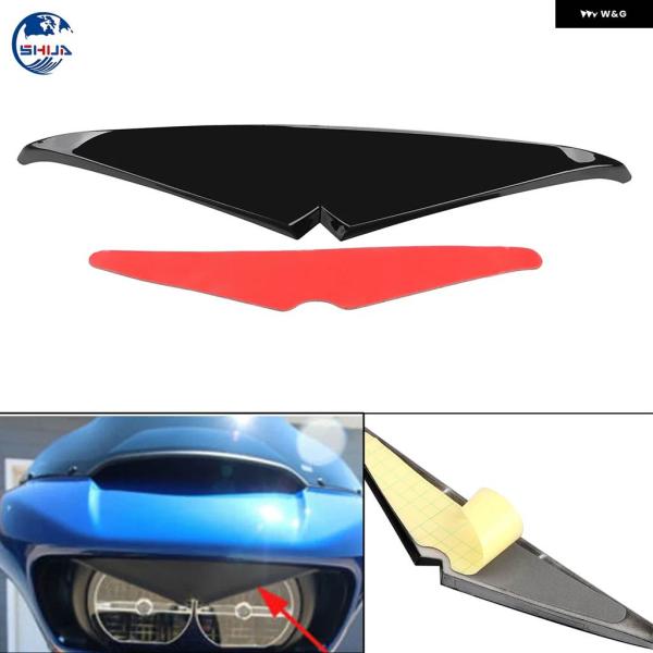 グロスブラック バイク ヘッドライト ミーンマグ ベゼル ハーレー ロードグライド FLTRX ウルトラ FLTRU スペシャル FLTRXS リミテッド FLTRK カスタム パーツ アクセサリーHigh-concerned chemic...