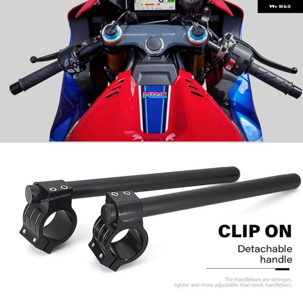 クリップオン フォーク ライザー レギュラー ハンドルバー ホンダ CBR1000RR CBR954RR RVT1000R RC51 CBR650R CBR600RR CBR500R CBR300R CBR250R CBR125R カスタム...
