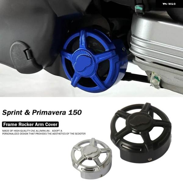PRIMAVERA プリマベーラ 150 バイク バイブレーター アルミカバー エンジン マウント ロッカーアーム ガード VESPA SPRINT 150 SPRINT 150 カスタム パーツ アクセサリーProtective part...