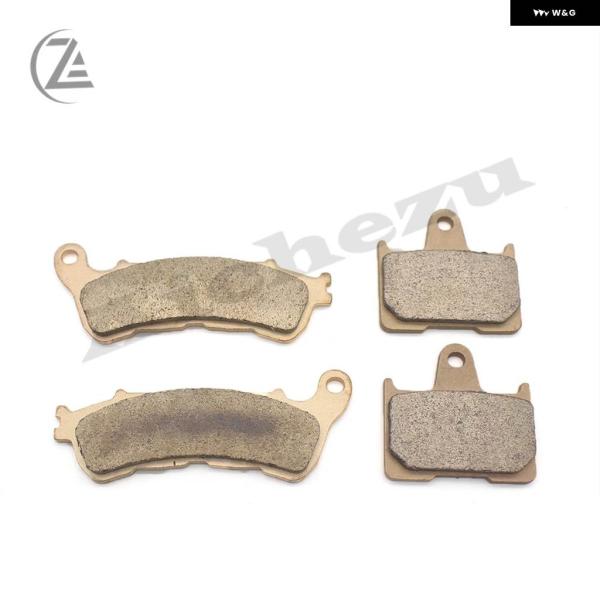 オートバイ メタルシンタリングブレーキ パッド ハーレー スポーツスター 883 1200 XL L / N / C/R / T / X 2014-18 XL883 XL1200 カスタム パーツ アクセサリーHigh-concerned ...