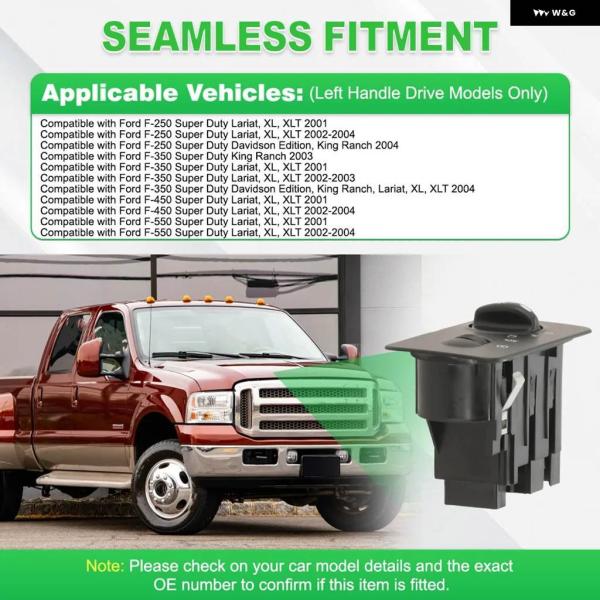 車用 ヘッドライト フォグランプ ランプスイッチ フォード F-250 F-350 F-450 F-550 スーパーデューティ 1C3Z11654BAA1802-304730 1C3Z11654AAB カスタム パーツ アクセサリーOrig...