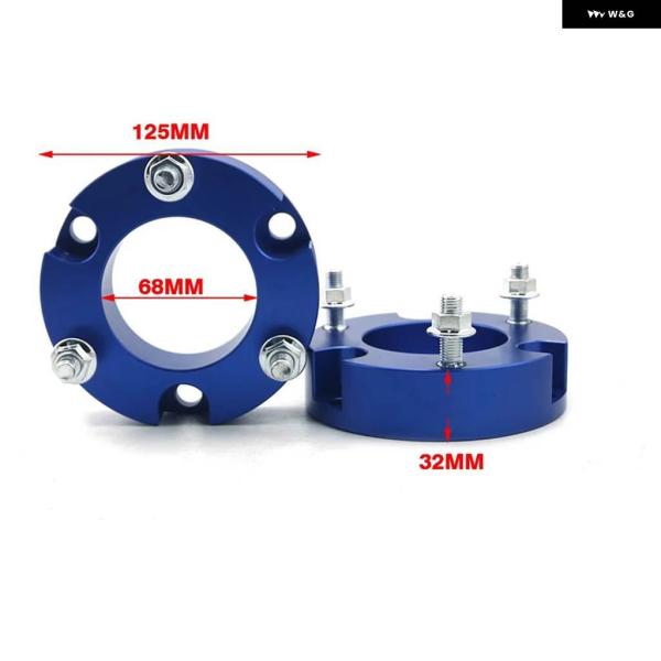 フロントサスペンションリフトアップキット トヨタ ハイラックス VIGO REVO FORTUNER コイル スペーサー ストラットショック アブソーバー スプリング リフト 32MM カスタム パーツ アクセサリーHigh-concern...