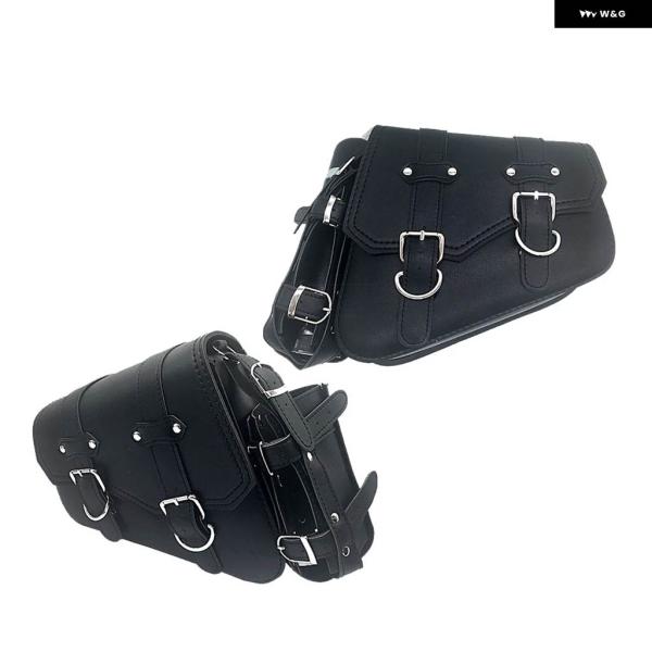 バイク バッグ ハーレー ホンダ スズキ ヤマハ PUレザー バイク サドルバッグ 防水 サイドバッグ ツールポーチ カスタム パーツ アクセサリーHigh-concerned chemical:NoneSpecial Features:W...