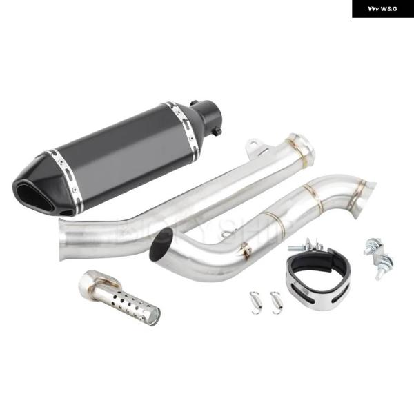 KTM DUKE 690 2013〜2017 2018 2019 690 DUKE ESCAPE バイク エキゾーストマフラー ミッドリンク パイプ 付き スリップオン カスタム パーツ アクセサリーMotobike Make:Univer...