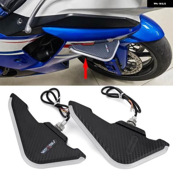 フェアリング スポイラー ウィングレット ドゥカティ PANIGALE V4/V4S V2 848 1098 899 959 1199 1299 BMW S1000RR HP4 ウィンカー ダイナミック スモールウィング カスタム パーツ ...