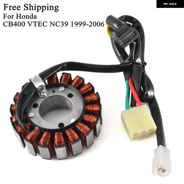 ジェネレーター ステーターコイル ホンダ CB 400 CB400 VTEC NC39 1999/06/01 コイル 点火 ステーターマグネト カスタム パーツ アクセサリーSpecification:12VSpecial Features...