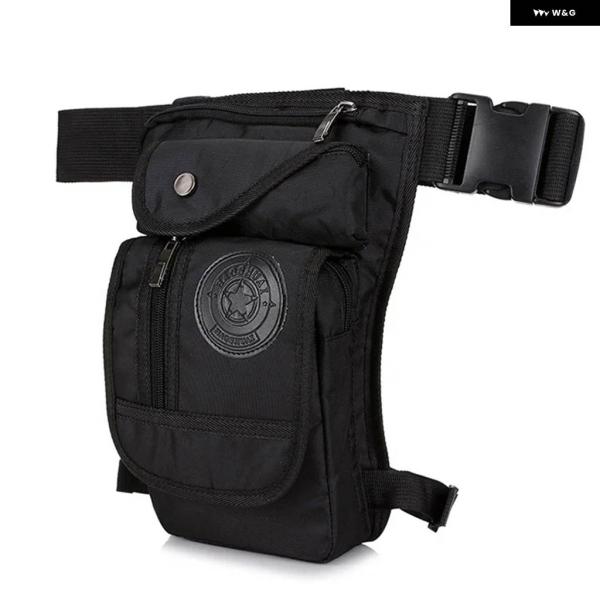 ナイロンメンズドロップレッグバッグ バイク ウエストウエストパック 多機能メッセンジャーショルダーバッグ トラベル ヒップベルト 太ももバッグ カスタム パーツ アクセサリーHigh-concerned chemical:NoneSpeci...