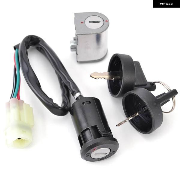 KYMCO ATV MAXXER KXR 250 50 90 35010-LBA7-E00 イグニッション スイッチ 燃料ガスキャップシートロックセット カスタム パーツ アクセサリーHigh-concerned chemical:None...