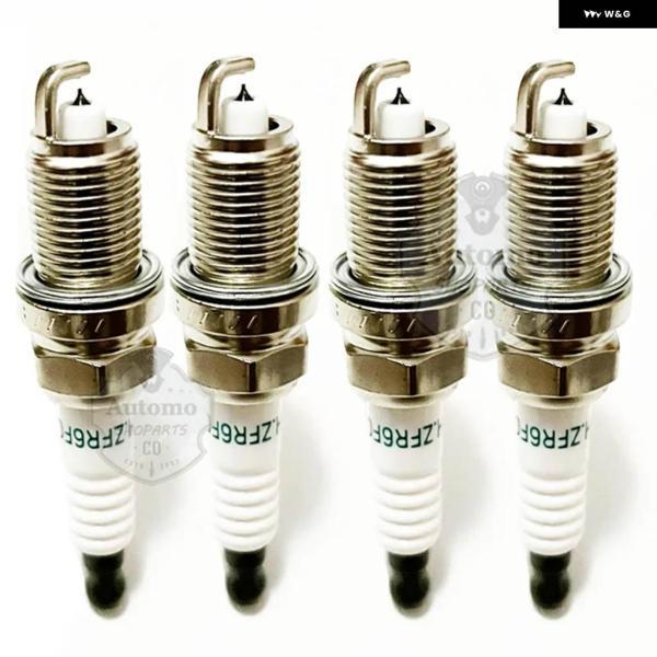 ジープ グランド チェロキー シボレー 4PC ZFR6FGP S 7100イリジウム スパークプラグ ホンダ シビック 1.7L L4 2001-2005 シビック 1.7L L4 01-2005 カスタム パーツ アクセサリーHigh-...