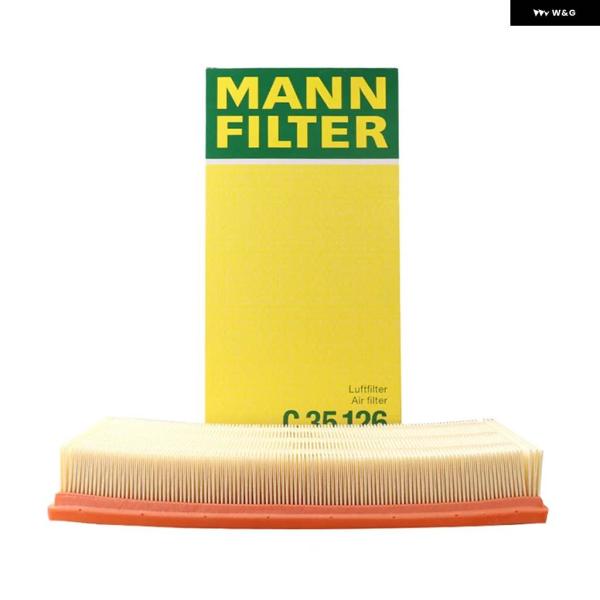 マン フィルター C35126 ランドローバー ディスカバリー4 LR4 ディスカバリー5 LR5 レンジローバー スポーツ LR011593 AH42-9610-AA用エア フィルター カスタム パーツ アクセサリーCountry/Reg...