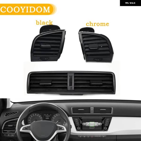 2015年式 シュコダ ファビア用カー ダッシュボード エアコン アウトレット - 18個 エアベント シャッター エアコン アウトレット カーアクセサリー カスタム パーツ アクセサリーHigh-concerned chemical:No...